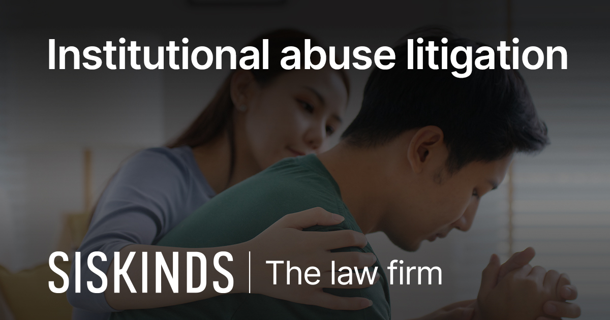 Understanding Institutional Abuse Class Actions in Canada | Siskinds LLP