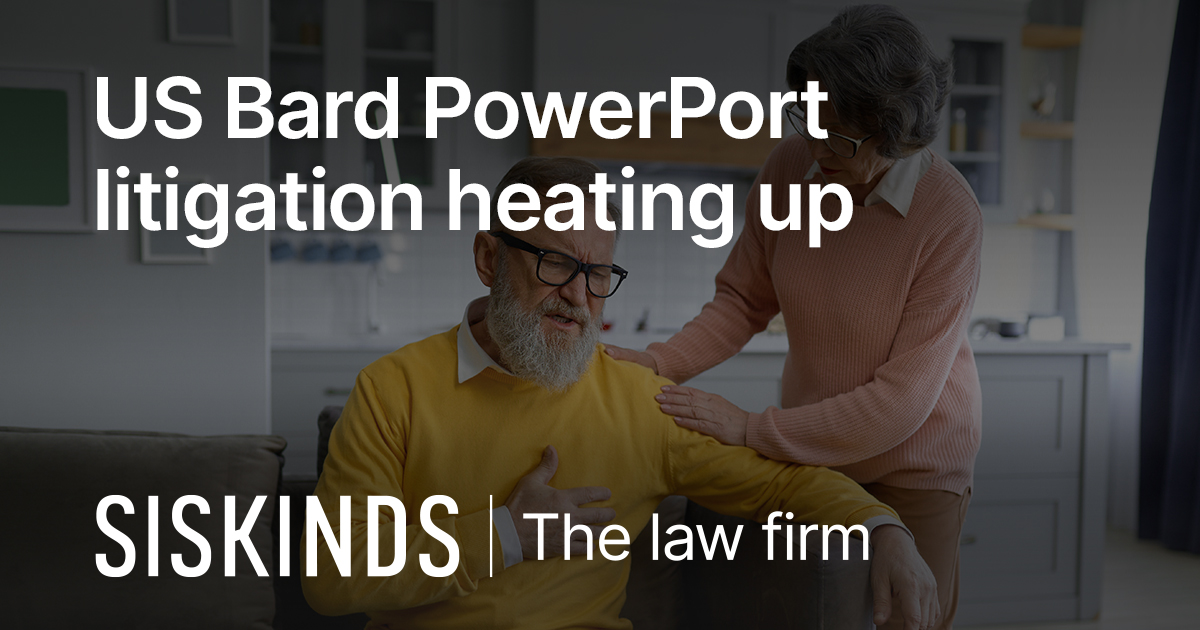 US Bard PowerPort Litigation | Siskinds Class Actions